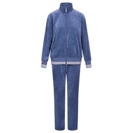 R&ouml;sch R&ouml;sch Hausanzug 'Nicki' Damen Gr&ouml;&szlig;e L/XL blue denim Winterkleid