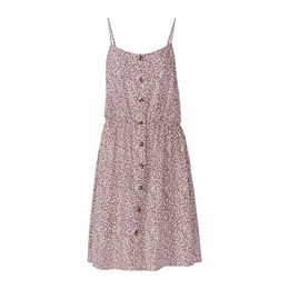 QS Kleid Damen Gr&ouml;&szlig;e 32 mauve / wei&szlig; Winterkleid