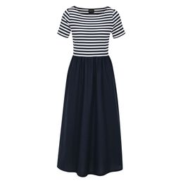 Madeleine Mode Madeleine Kleid Damen Gr&ouml;&szlig;e 42 marine / wei&szlig; Winterkleid