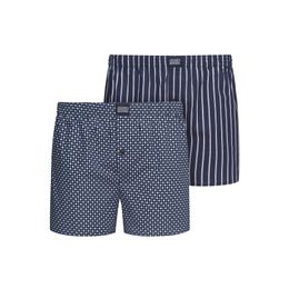 Jockey Boxershorts Herren Gr&ouml;&szlig;e XXXL blau / wei&szlig;