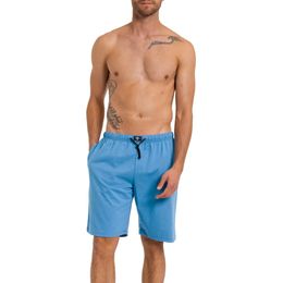 Haasis Bodywear Pyjama kurz Herren Gr&ouml;&szlig;e S himmelblau
