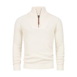 INDICODE Jeans Pullover 'Yassip' Herren Gr&ouml;&szlig;e XXL wei&szlig;