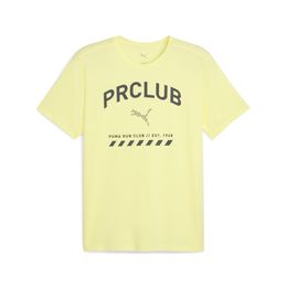 Puma Funktionsshirt 'Run Club' Herren Gr&ouml;&szlig;e M gelb / schwarz