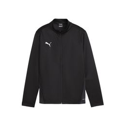 Puma Trainingsjacke 'Team Goal Jungen Gr&ouml;&szlig;e 128 schwarz
