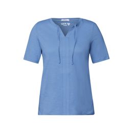 Cecil T-Shirt im Tunika-Look Damen Gr&ouml;&szlig;e XL blau