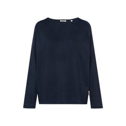 Senses.the Label Feinstrick-Pullover mit gro&szlig;z&uuml;giger &Auml;rmelweite Damen Gr&ouml;&szlig;e XL/XXL blau