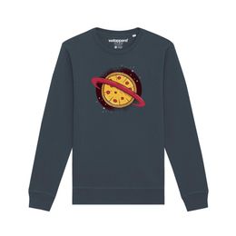 Watapparel Sweatshirt ' Pizza Planet ' Herren Gr&ouml;&szlig;e XL anthrazit / mischfarben
