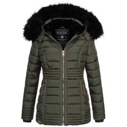 Navahoo Jacke Damen Gr&ouml;&szlig;e L dunkelgr&uuml;n Winterjacke