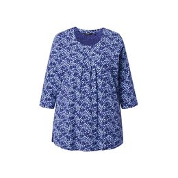 Ulla Popken Shirt Damen Gr&ouml;&szlig;e M/L hellblau / dunkelblau