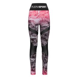 Plein Sport Leggings Damen Gr&ouml;&szlig;e M grau / basaltgrau / hellgrau / dunkelgrau / pink
