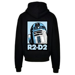 F4NT4STIC Sweatshirt 'Star Wars R2-D2 Poster' Herren Gr&ouml;&szlig;e M blau / schwarz / wei&szlig;