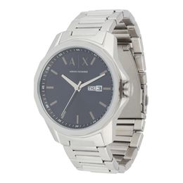 Armani Exchange Uhr Damen Gr&ouml;&szlig;e One Size marine / silber / wei&szlig;