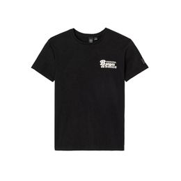 Le Temps Des Cerises T-shirt 'NELA' Herren Gr&ouml;&szlig;e XXXL schwarz / wei&szlig;