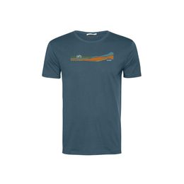 Greenbomb T-Shirt 'Bike Step On' Herren Gr&ouml;&szlig;e XXL marine / orange