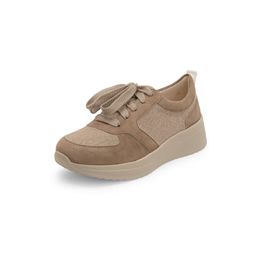 vitaform Sneaker Damen Gr&ouml;&szlig;e 36 camel / beigemeliert
