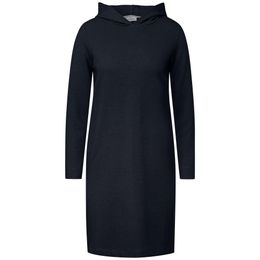 Cecil Kleid mit Kapuze Damen Gr&ouml;&szlig;e 38 blau Winterkleid