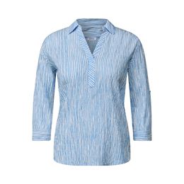 Cecil Bluse Damen Gr&ouml;&szlig;e XS hellblau / wei&szlig;