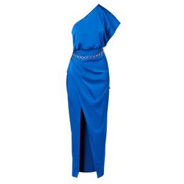 Adrianna Papell Abendkleid Damen Gr&ouml;&szlig;e 36 blau Winterkleid