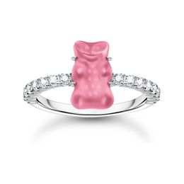 Thomas Sabo Ring Damen Gr&ouml;&szlig;e 60 rosa / silber