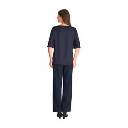 HERMANN LANGE Collection Bluse Damen Gr&ouml;&szlig;e S/M marine