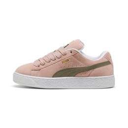Puma Sneaker 'Suede XL' Herren Gr&ouml;&szlig;e 39 oliv / rosa