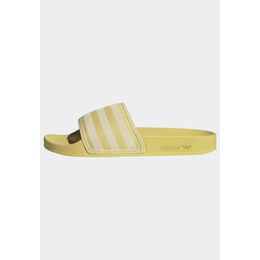 adidas originals Sandale 'Adilette' Herren Gr&ouml;&szlig;e 43 gelb / wollwei&szlig;