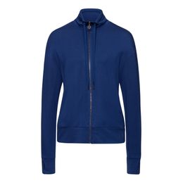 Hanro Sweatjacke 'Balance' Damen Gr&ouml;&szlig;e L royalblau