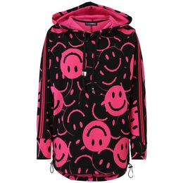 Doris Streich Sweatshirt Damen Gr&ouml;&szlig;e XXL pink / schwarz