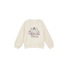 s.Oliver Sweatshirt M&auml;dchen Gr&ouml;&szlig;e 116/122 hellbeige / mauve / lavendel / schwarz