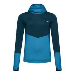 Vaude Sportpullover 'Monviso' Damen Gr&ouml;&szlig;e S marine / cyanblau / wei&szlig;