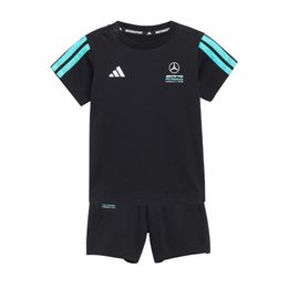 adidas Performance Trainingsanzug ' MERCEDES-AMG PETRONAS FORMULA 1 ' Jungen Gr&ouml;&szlig;e 56 t&uuml;rkis / schwarz / wei&szlig;