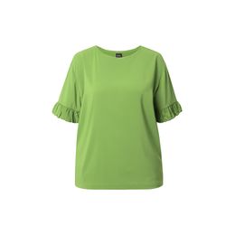 Ulla Popken Shirt Damen Gr&ouml;&szlig;e 4XL/5XL grasgr&uuml;n