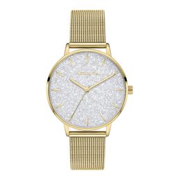 Tamaris Uhr 'Shiny Sparkle' Damen Gr&ouml;&szlig;e One Size gold / silber