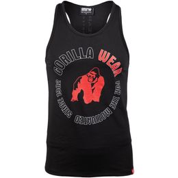 Gorilla Wear Shirt 'Lafeyette' Herren Gr&ouml;&szlig;e L rot / schwarz