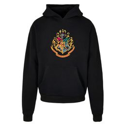 F4NT4STIC Sweatshirt 'Harry Potter Hogwarts Crest Gold' Herren Gr&ouml;&szlig;e XXL gr&uuml;n / orange / rot / schwarz