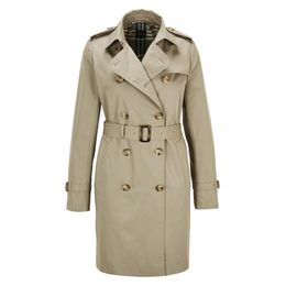 Madeleine Mode Madeleine Mantel Damen Gr&ouml;&szlig;e 4XL beige