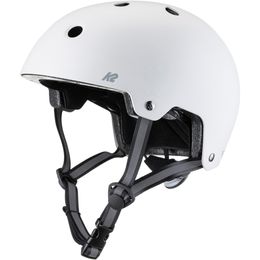 K2 Helm 'Varsity Pro' Herren Gr&ouml;&szlig;e 55/56 grau / wei&szlig;