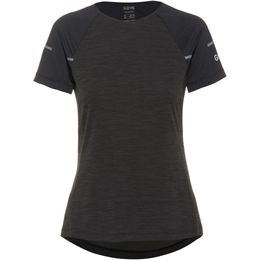 Gore Wear Funktionsshirt 'Vivid' Damen Gr&ouml;&szlig;e XS grau / schwarz