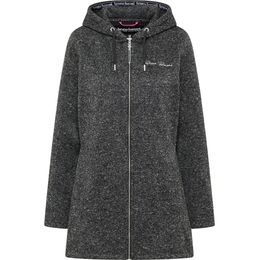 Bruno Banani Strickjacke 'Blevins' Damen Gr&ouml;&szlig;e M/L schwarz / wei&szlig;