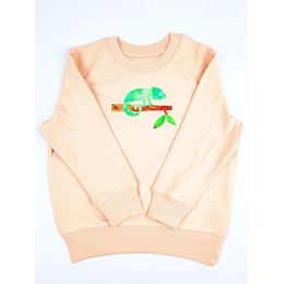 Meladi Sweatshirt 'Meladi Chameleon' M&auml;dchen Gr&ouml;&szlig;e 122/128 creme