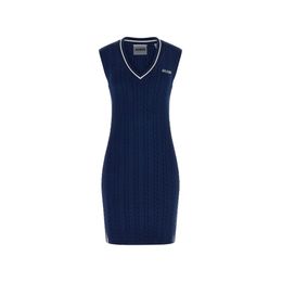 Guess Strickkleid Damen Gr&ouml;&szlig;e S navy / wei&szlig;