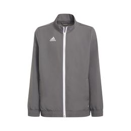 adidas Performance Sportjacke 'Entrada 22 Presentation' Jungen Gr&ouml;&szlig;e 176 grau / wei&szlig;