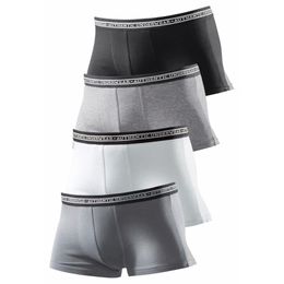 Le Jogger Boxershorts Jungen Gr&ouml;&szlig;e 182 grau / anthrazit / schwarz / wei&szlig;