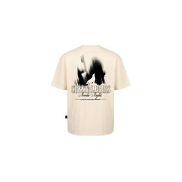 Crystal Paris Shirt 'Wolf' Herren Gr&ouml;&szlig;e XL offwhite