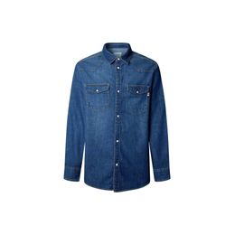 Pepe Jeans Hemd Herren Gr&ouml;&szlig;e M blue denim