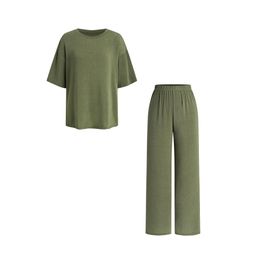 Cupshe Pyjama 'DAA10A5A002HH' Damen Gr&ouml;&szlig;e L oliv Winterkleid