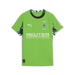 Puma Trikot 'Borussia M&ouml;nchengladbach 25/26' Jungen Gr&ouml;&szlig;e 164 gr&uuml;n / hellgr&uuml;n / schwarz / wei&szlig;