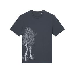 Life-tree Shirt 'Fairwear Birke' Herren Gr&ouml;&szlig;e XL dunkelgrau