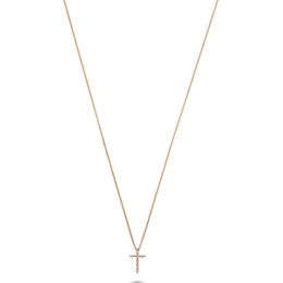 Christ Kette Damen Gr&ouml;&szlig;e One Size rosegold / transparent