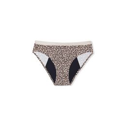 Etam Periodenslip 'Aya' Damen Gr&ouml;&szlig;e L beige / schwarz